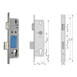 Smaldeurcilinderslot 'KFV 49' gemakkelijk online bestellen? | Santens ...
